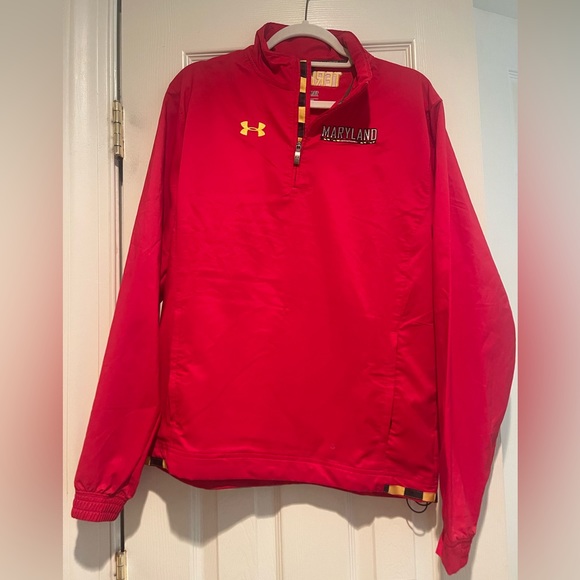 Under Armour | Jackets & Coats | University Of Maryland Emblazoned ...